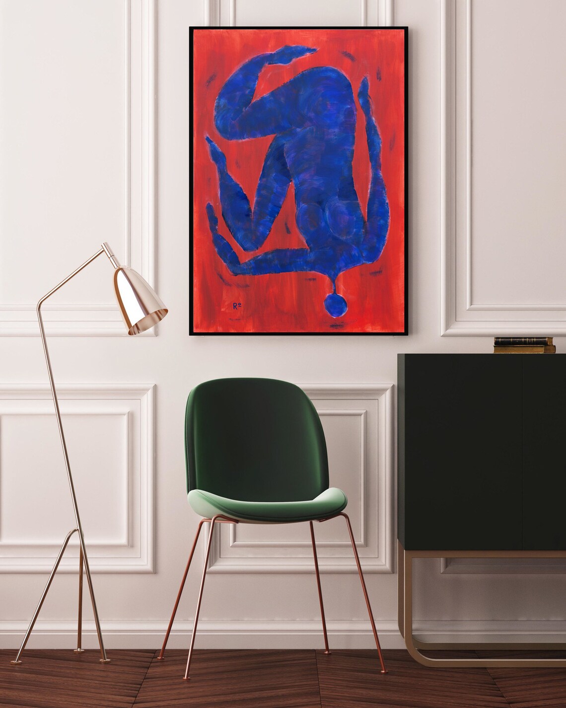 Modern Art Painting, Wall Art on Canvas, Oversize Abstract, Large ...