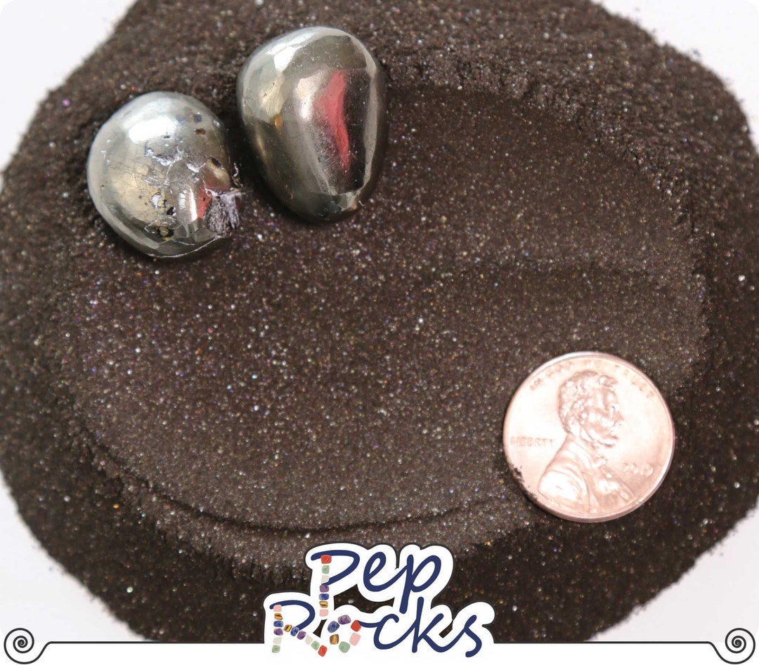 Pyrite - Crushed Fine Gemstone Powder. Great for Art, Jewelry, Wood ...