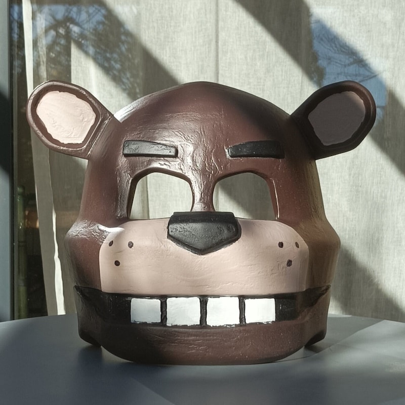 Freddy Fazbear Mask - Etsy