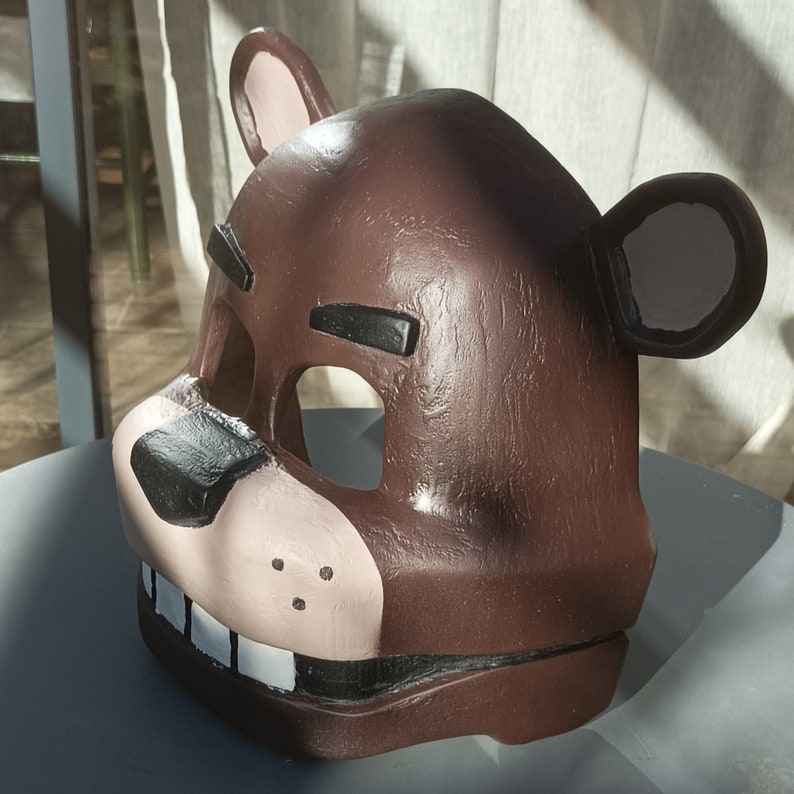 Freddy Fazbear Mask FNAF HW - Etsy