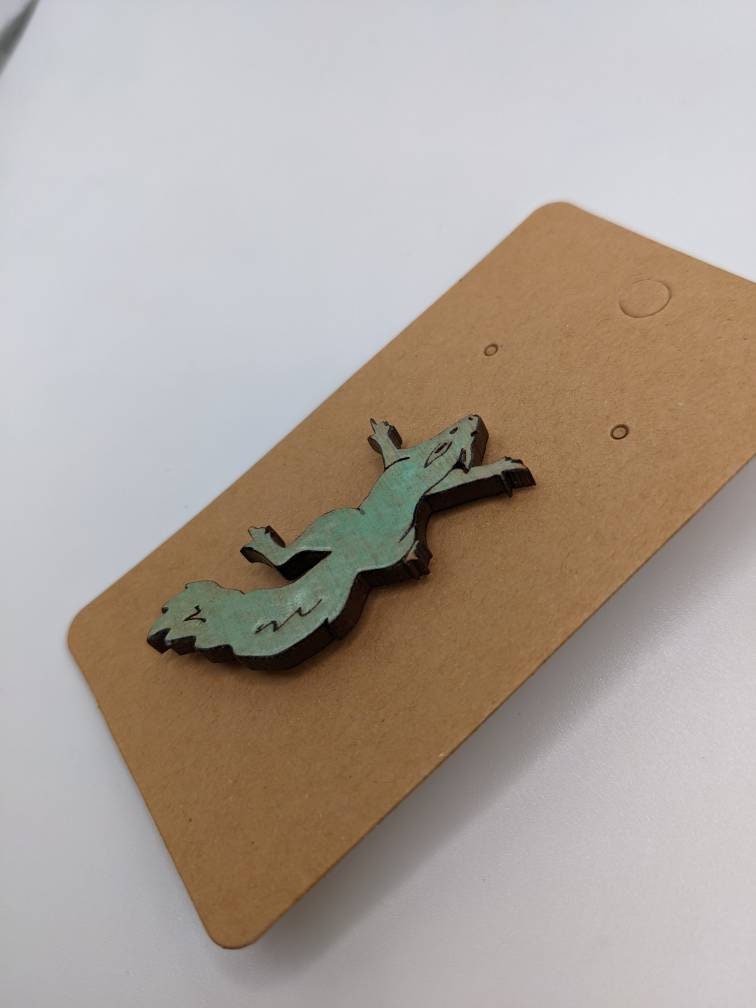 Climbing Squirrel Pin - Etsy