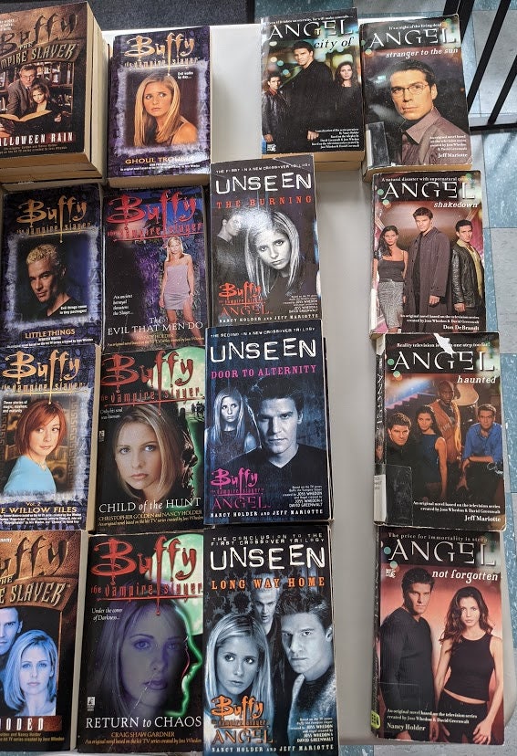 Buffy the Vampire Slayer Vintage Books Joss Whedon BTVS | Etsy