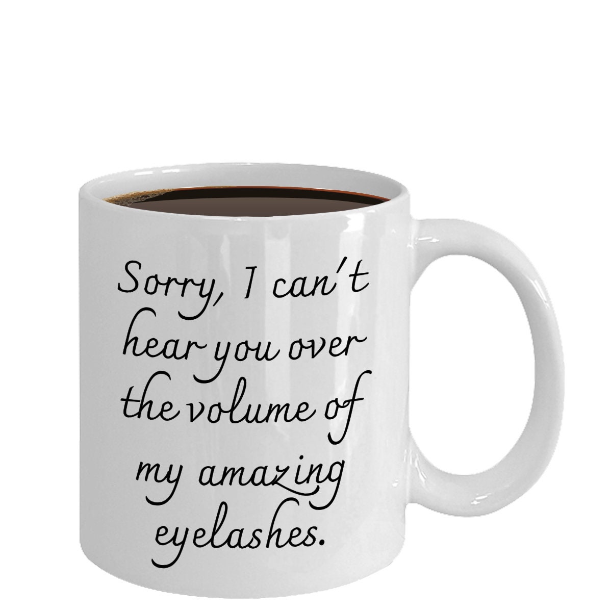 Lashes Mug Lash Humor Funny Lash Gift Beauty Gift Lash - Etsy