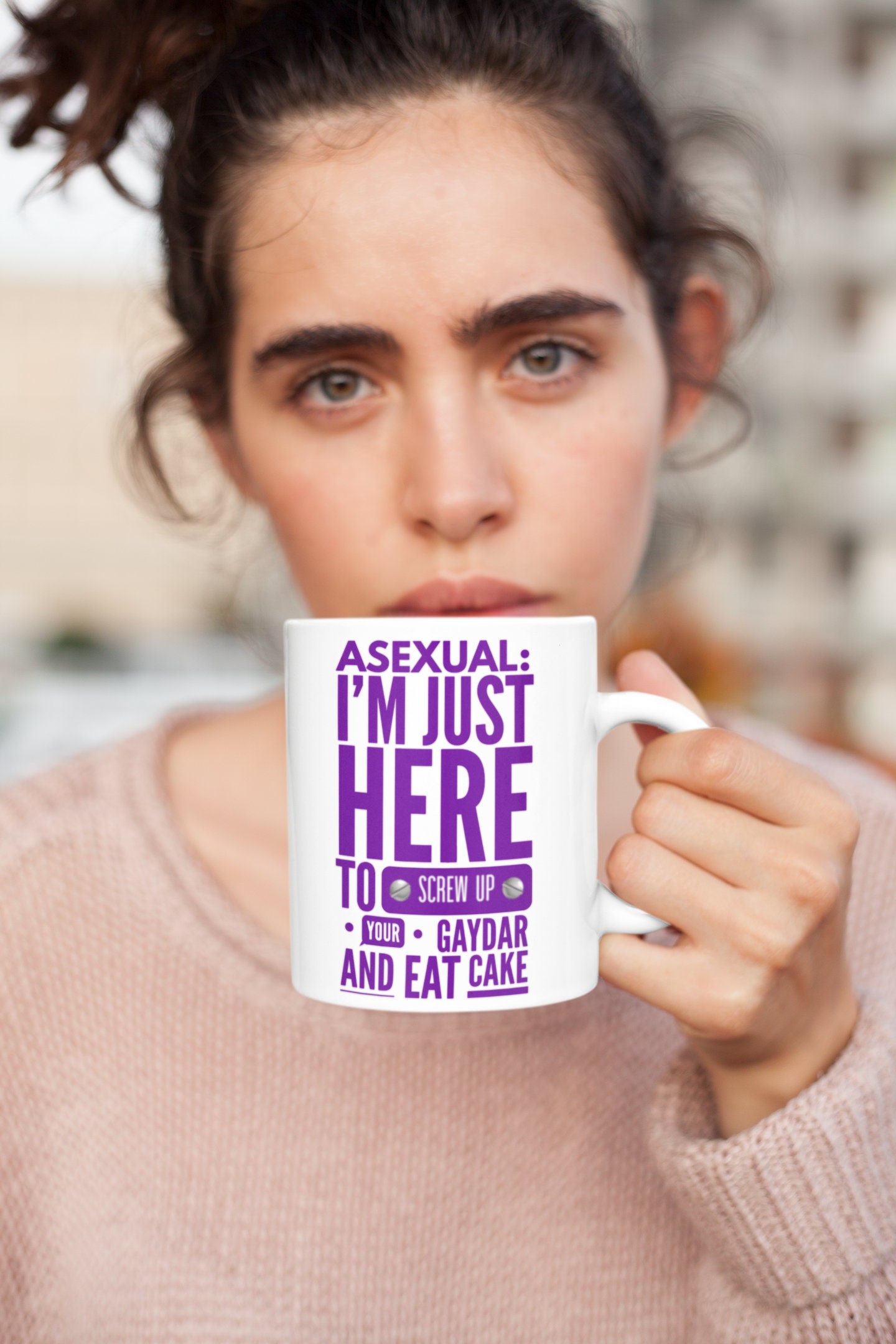 Asexual Pride Mug - LGBTQIA - Ace Pride Cup - Queer Pride - Gray Ace ...