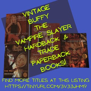 Buffy the Vampire Slayer - Vintage Books - Joss Whedon - BTVS - Buffy ...