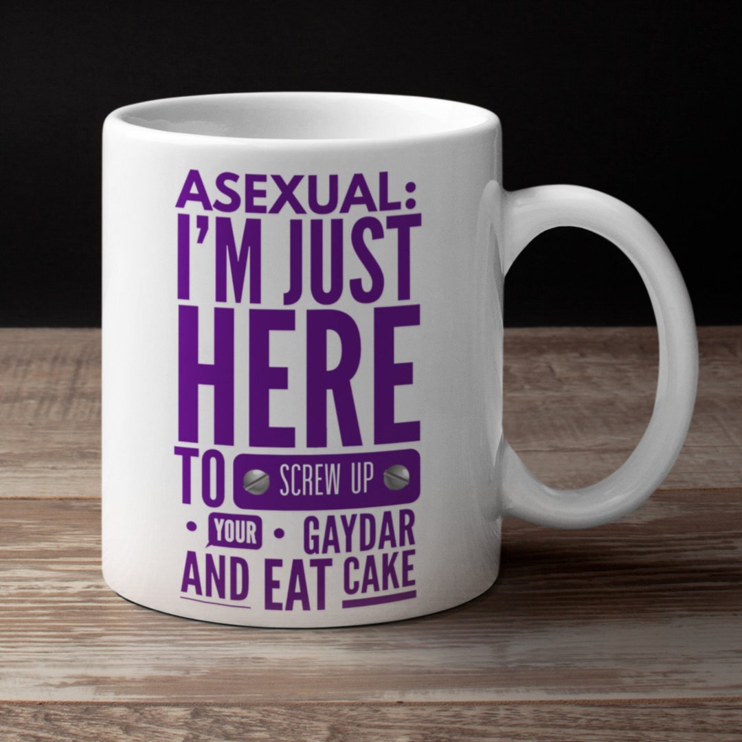 Asexual Pride Mug Office Appropriate G-rated LGBTQIA Ace Pride Cup ...