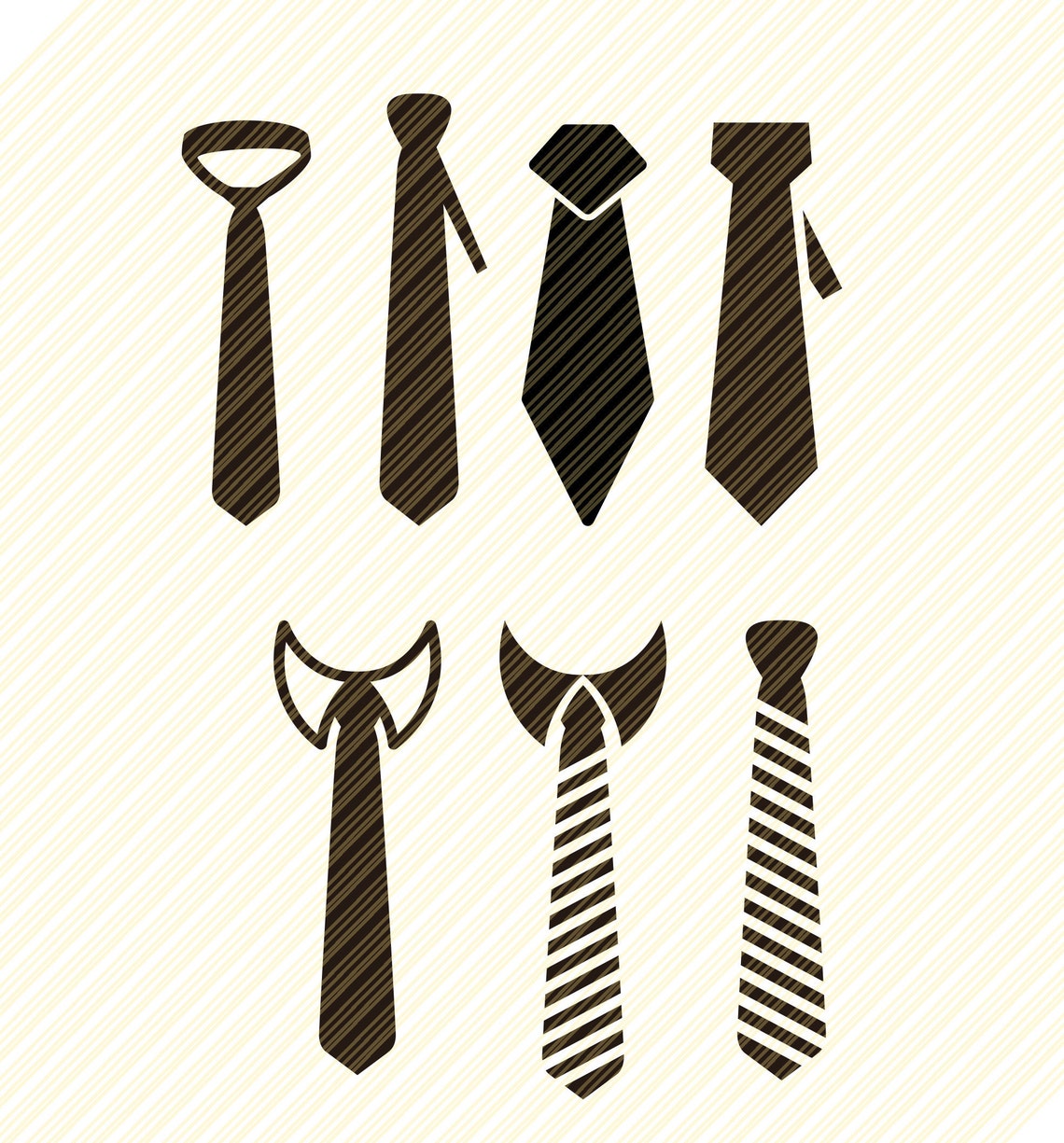 Neck tie svg neck tie clipart cravat svg menswear svg suit | Etsy