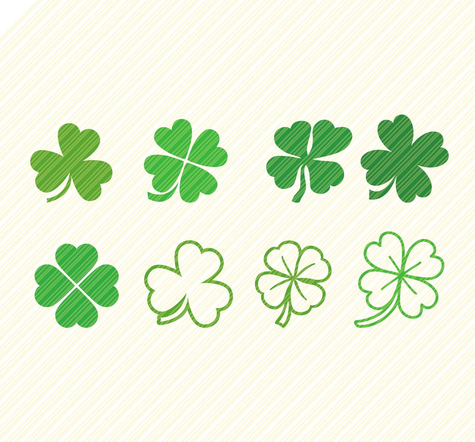 Shamrock SVG Saint Patricks Day Svg Shamrock | Etsy