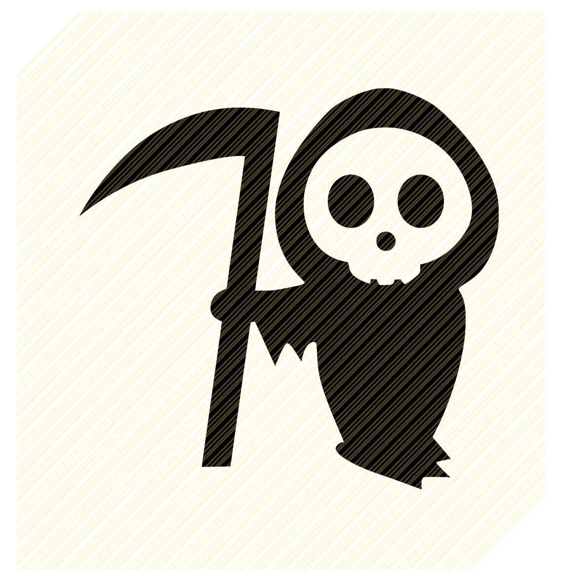 Grim Reaper Svg Cute Grim Reaper Svg Halloween Svghorror - Etsy