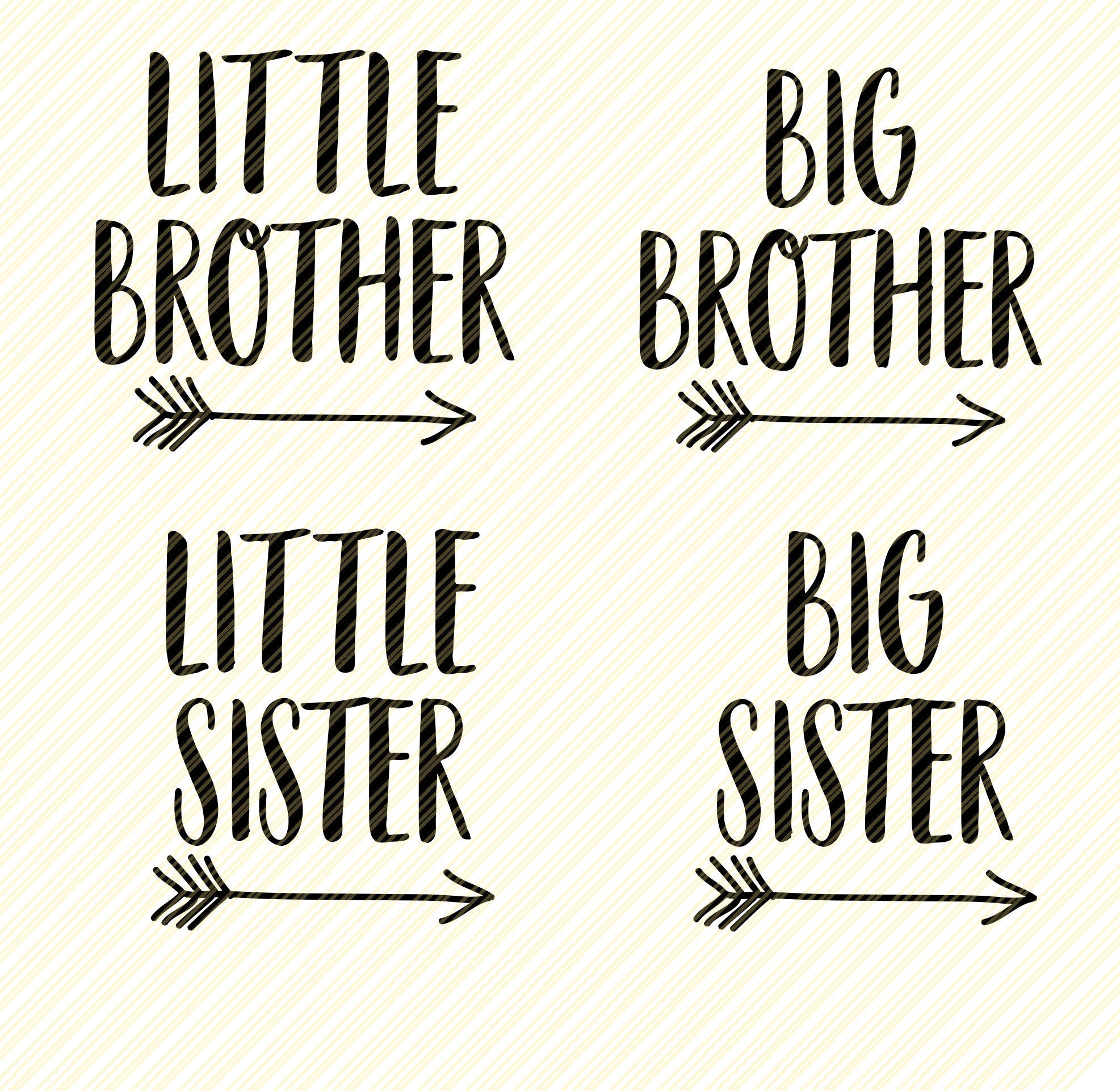 Little Brother SVG Little Sister SVG Big Brother Svg Big - Etsy