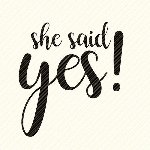 Clip Art & Image Files Craft Supplies & Tools Engagement signs svg ...