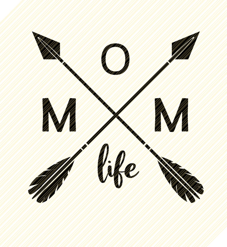 Mom Life SVG Arrow Mom Svg Mom Life Clipartmama Mom Arrow - Etsy