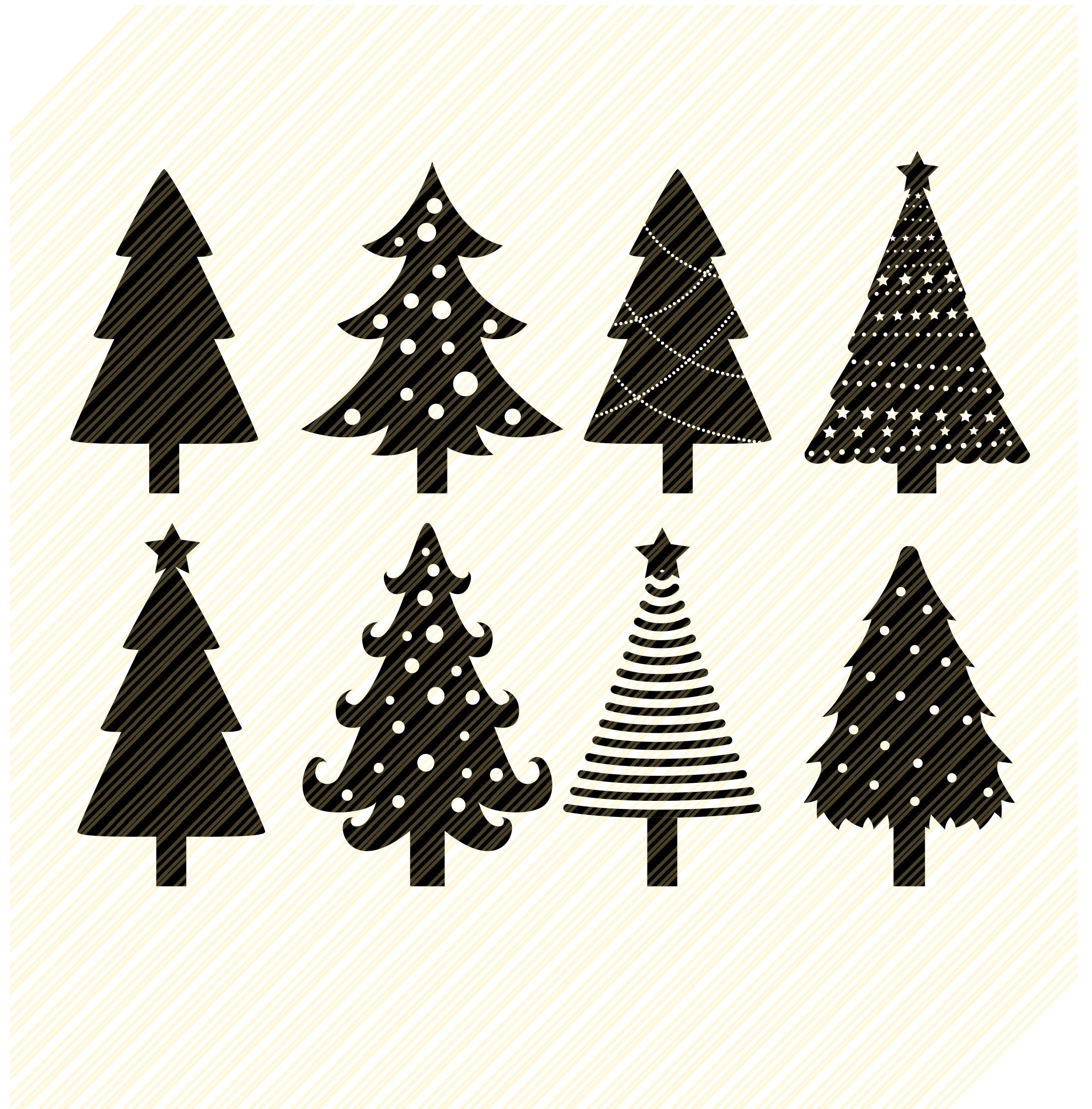 Christmas Tree Svg,christmas Tree Clipart, Svg,holiday Svg,merry ...