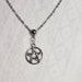 Small Pentagram Necklace - Etsy