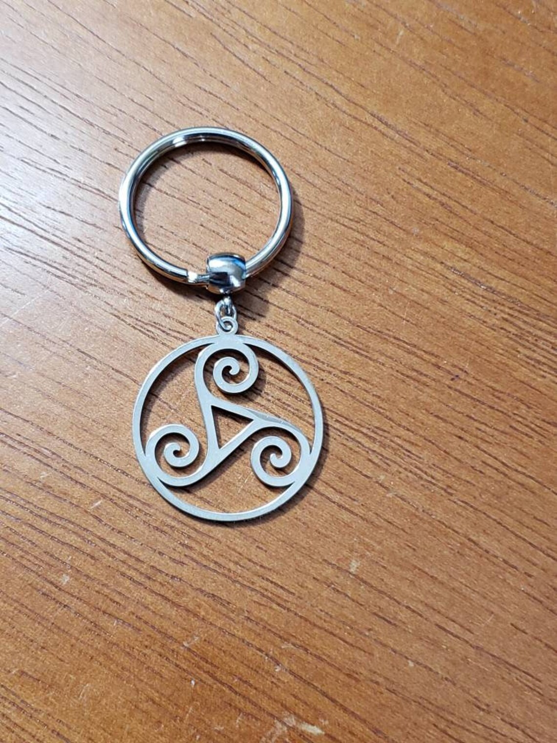 Triskelion Keychain | Etsy