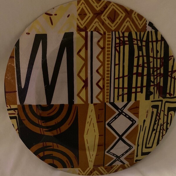 African Dinner Plates - Etsy