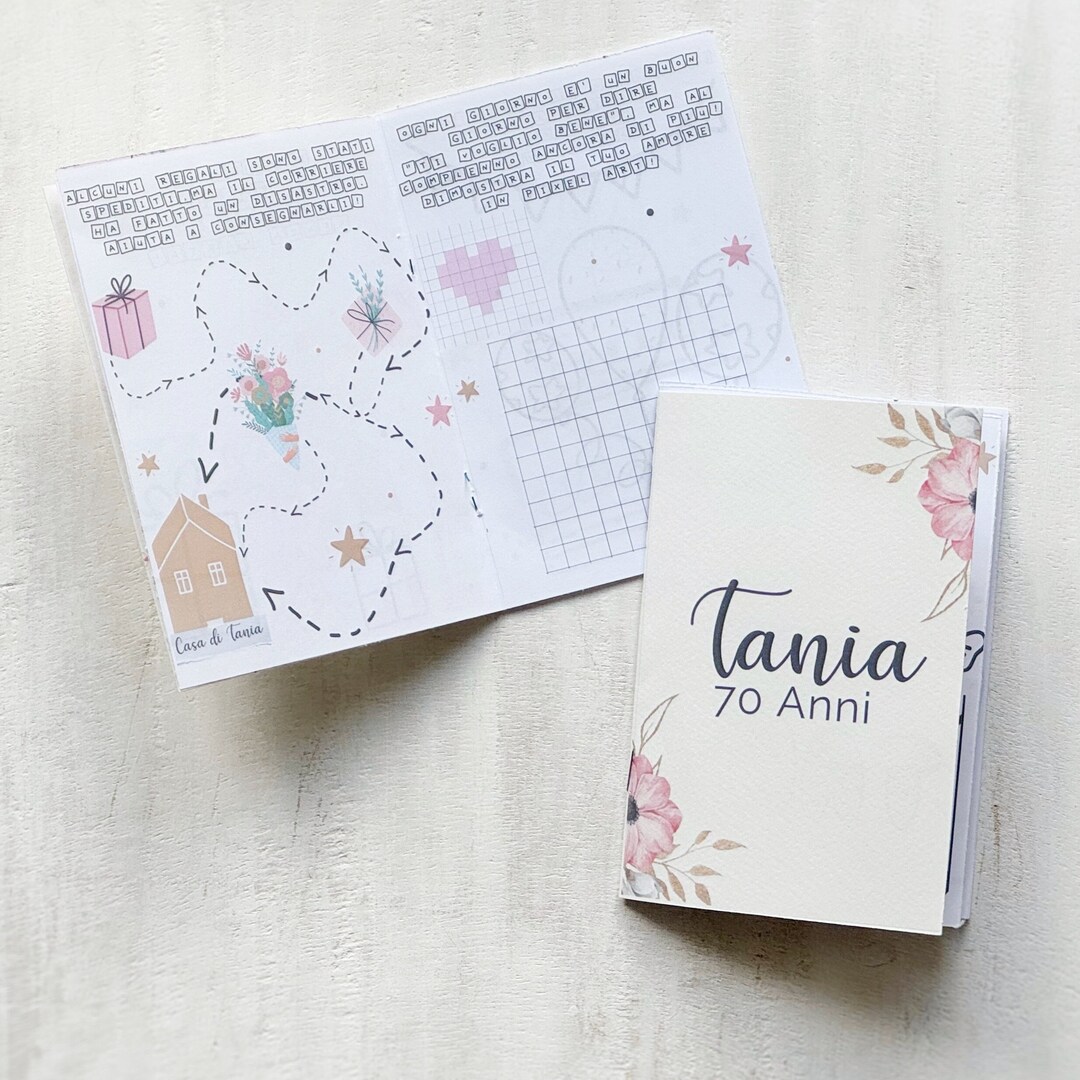 Mini-book Creative Activities Themed Birthday Baptism Wedding Communion ...