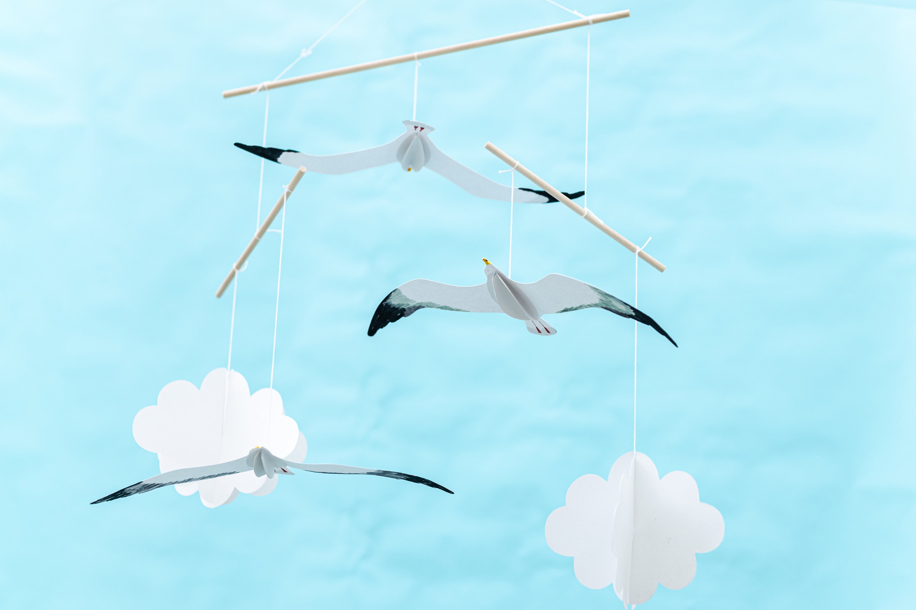 Vintage Seagull Mobile