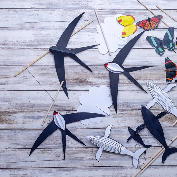 Animal Mobile - Etsy