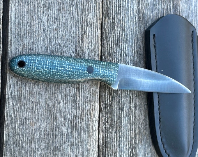 Handmade 7 Inch Sheeps Foot Fixed Blade Knife With Leather Sheath, EDC ...