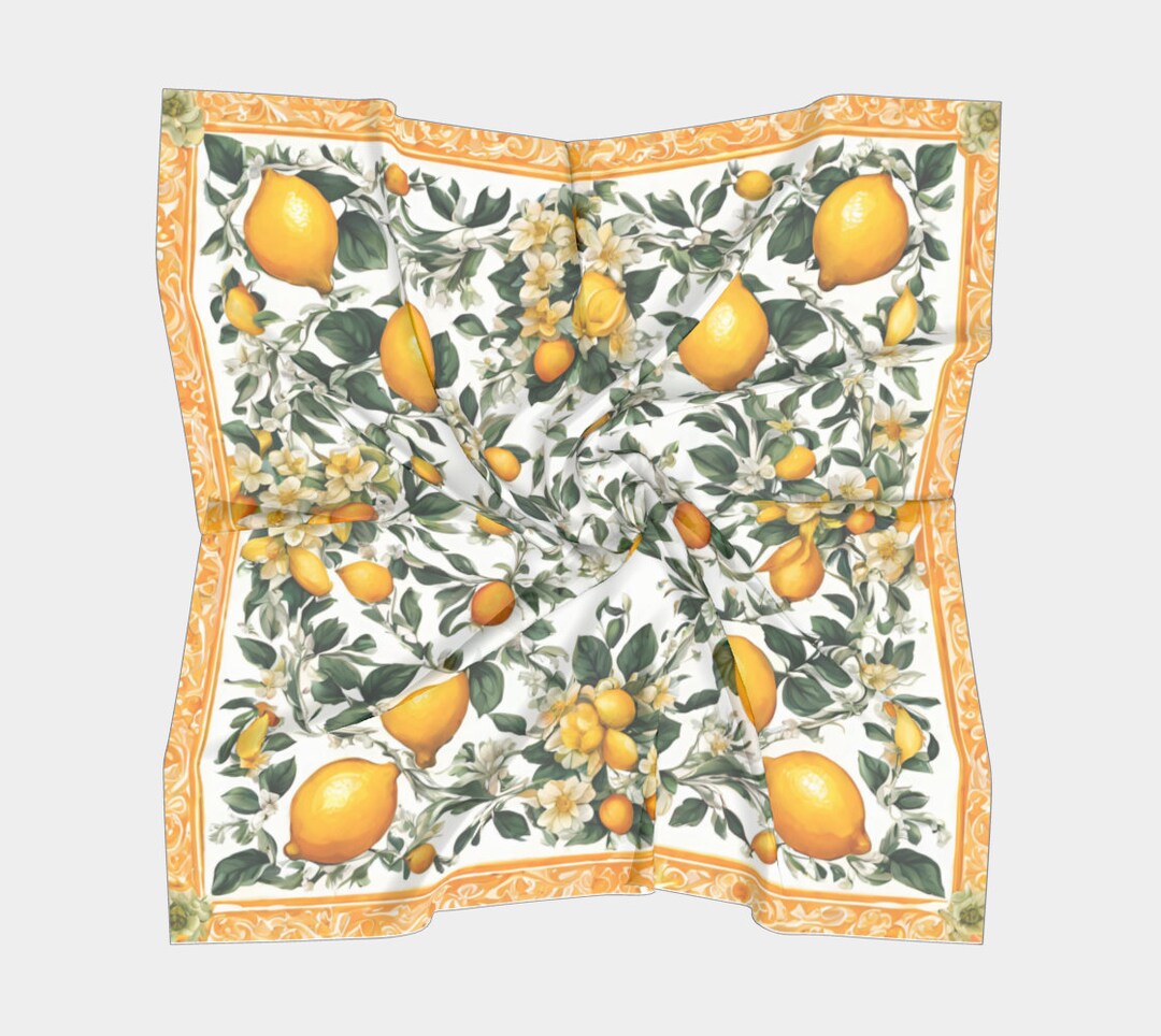Lemon Scarf - Etsy