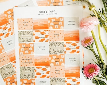Printable Double Sided Bible Tabs Bible Tab Printable - Etsy