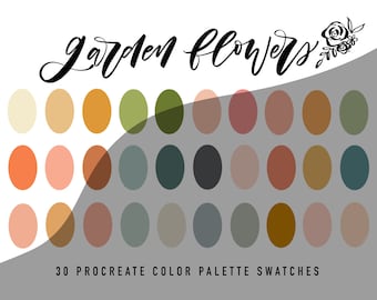 Procreate Color Palette, Procreate Swatches, Color Swatches, Procreate ...