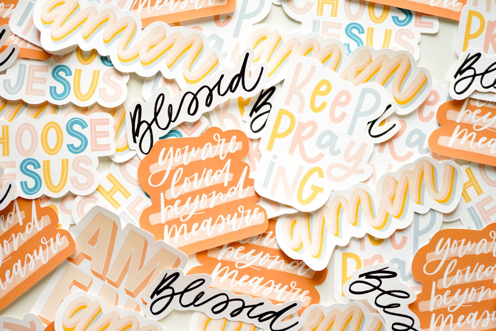 Mystery Stickers Surprise Stickers Christian Stickers - Etsy