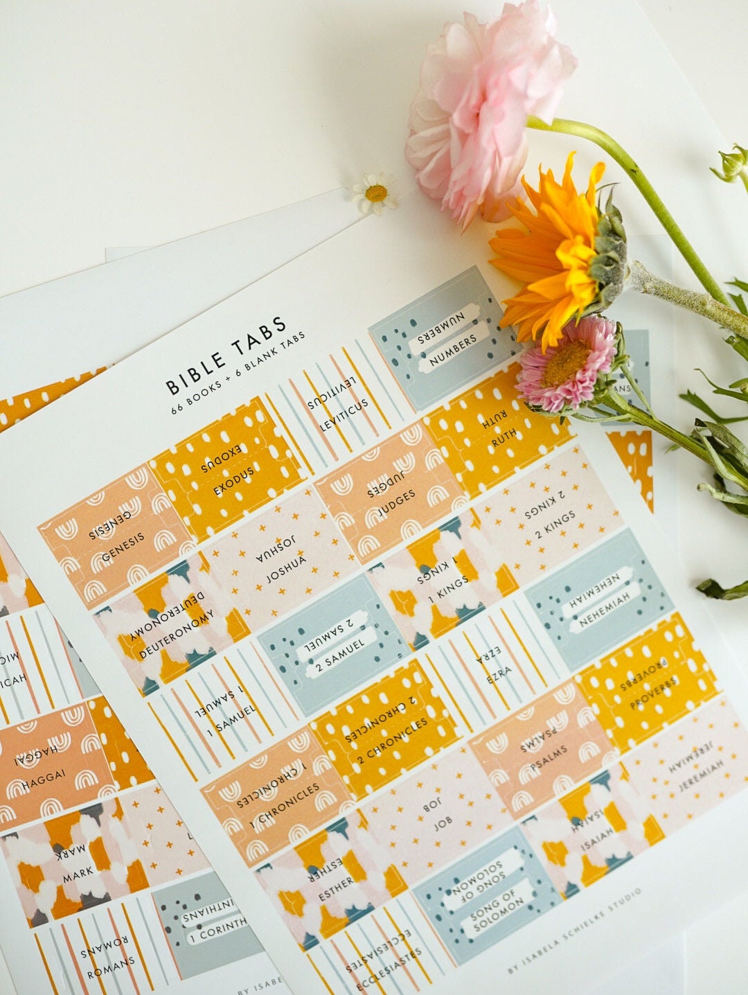 Bible Tabs, Christian Bible Tab, Bible Journaling, Laminated Bible Tabs ...