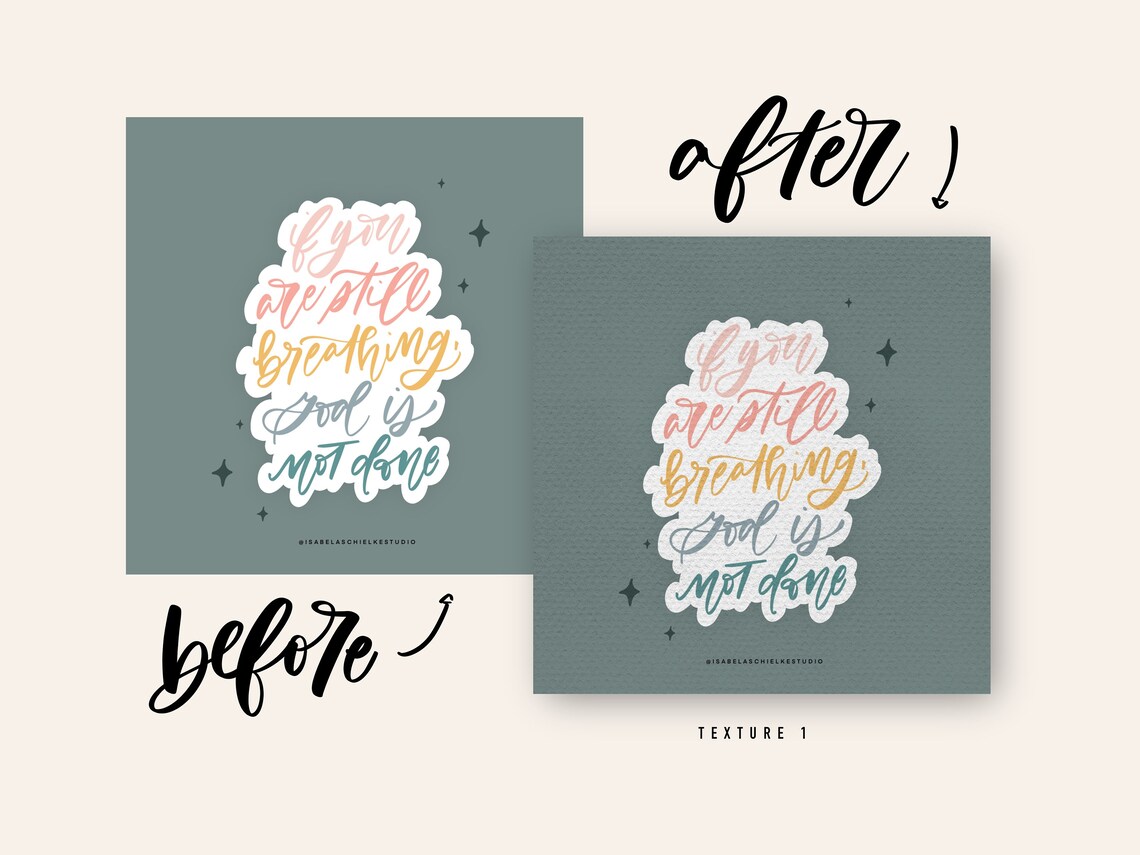 8 Procreate Watercolor Paper Texture - Etsy