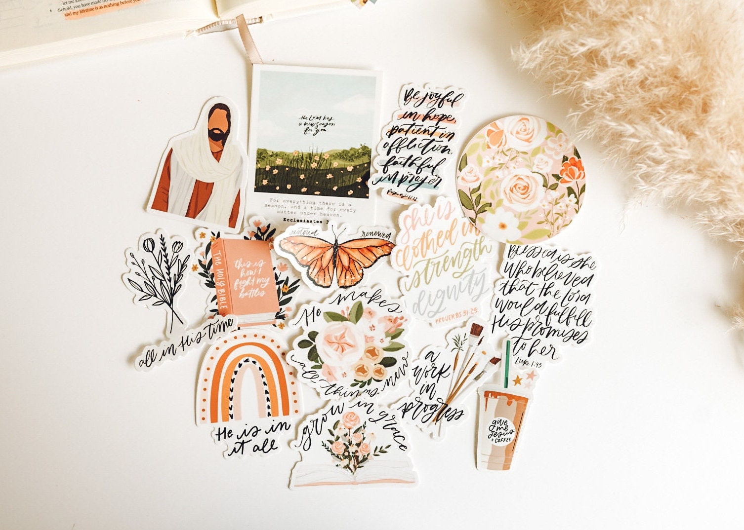 Build Your Own Sticker Bundle Bible Stickers Christian - Etsy