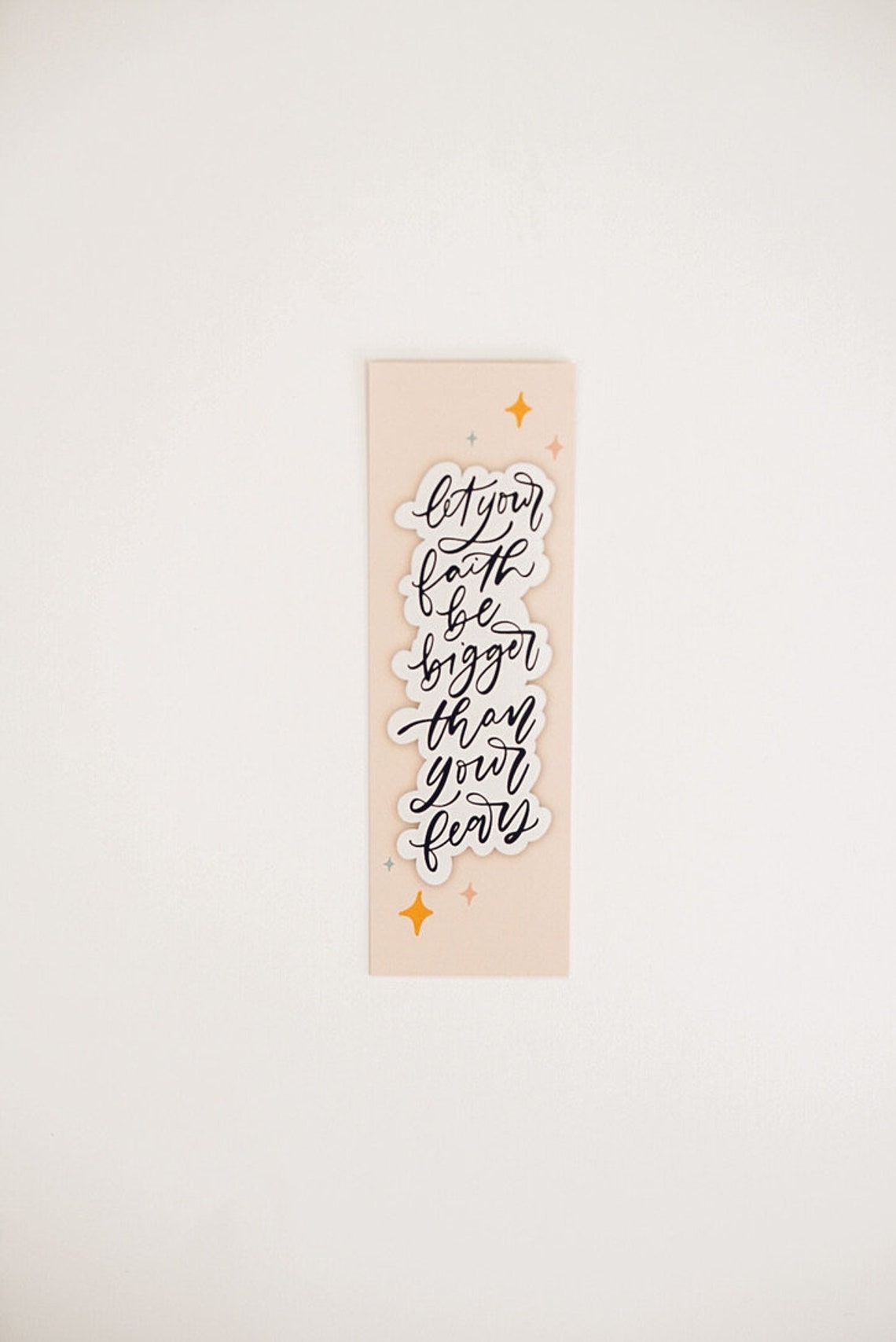 Faith Bookmark | Christian Bookmark | Bible Verse Christian Bookmark ...