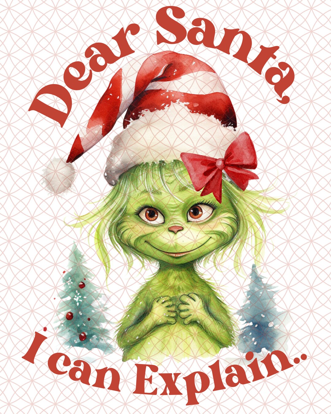 Cute Toddler Grinch, Watercolor, Clipart, PNG, Grinchmas, Little Girl ...