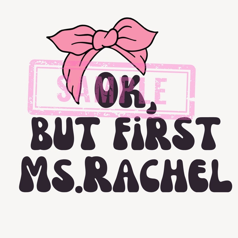 Ms Rachel Svg - Etsy