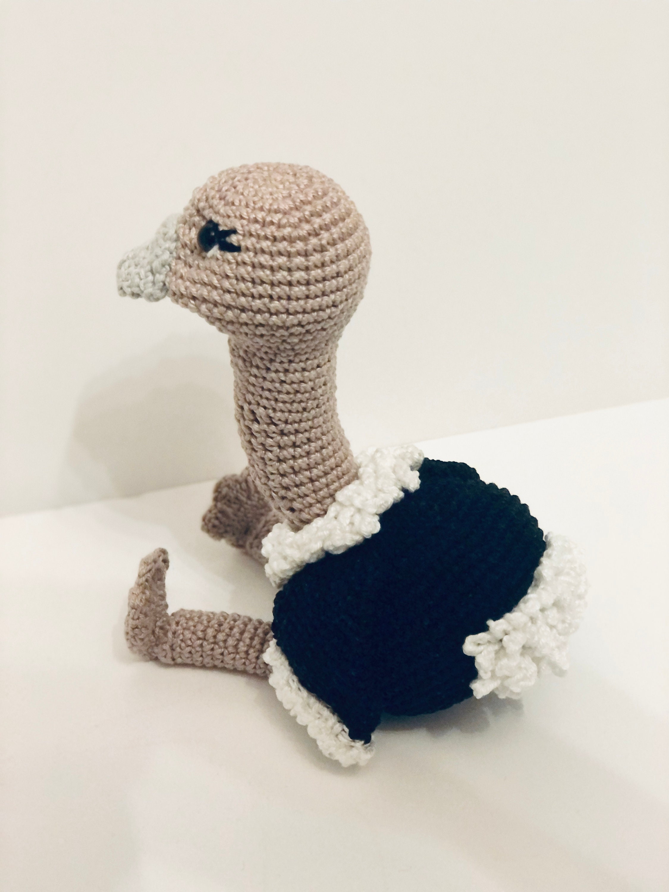 PATTERN ONLY | Amigurumi Ostrich Crochet Pattern | Digital Download PDF ...
