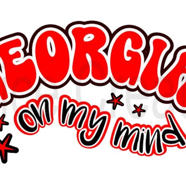 Georgia on My Mind - Etsy