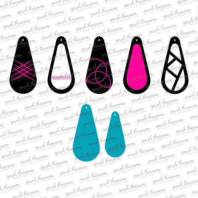 Jewelry SVG Bundle 21 Designs Commercial License - Etsy