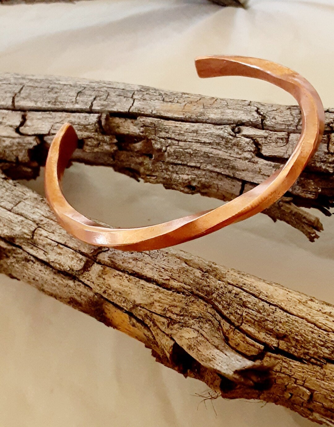 Pure Copper Twist Bracelet-handmade Jewelry Bracelet-cuff - Etsy