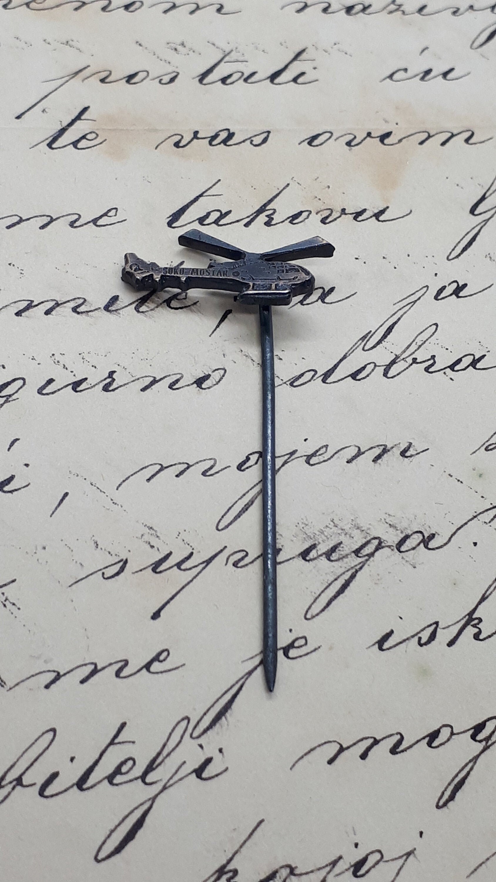 Military Helicopter Lapel Pin Badge - Etsy