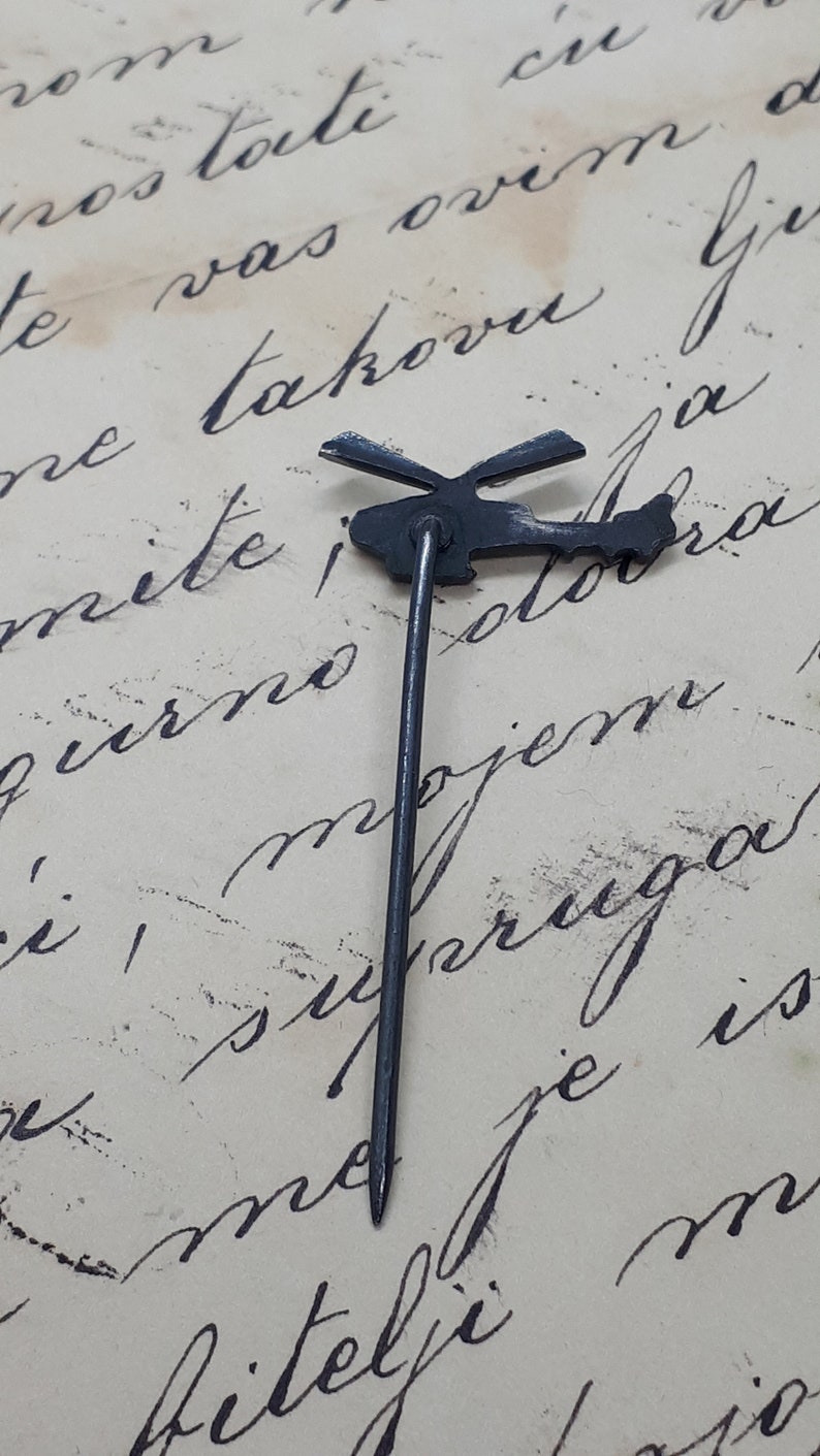 Military Helicopter Lapel Pin Badge - Etsy