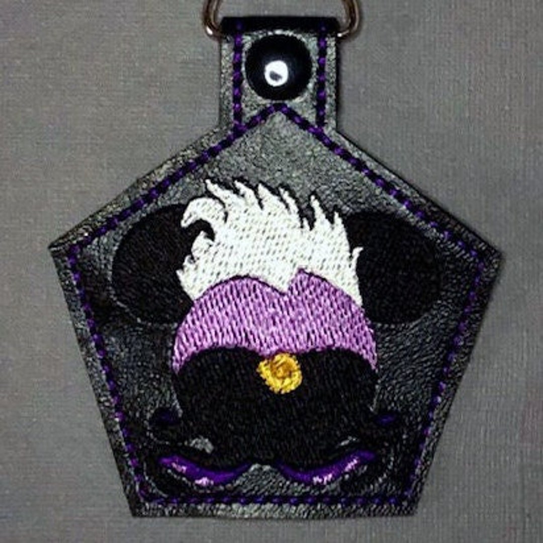 Ursula Snap Tab Keychain - Etsy