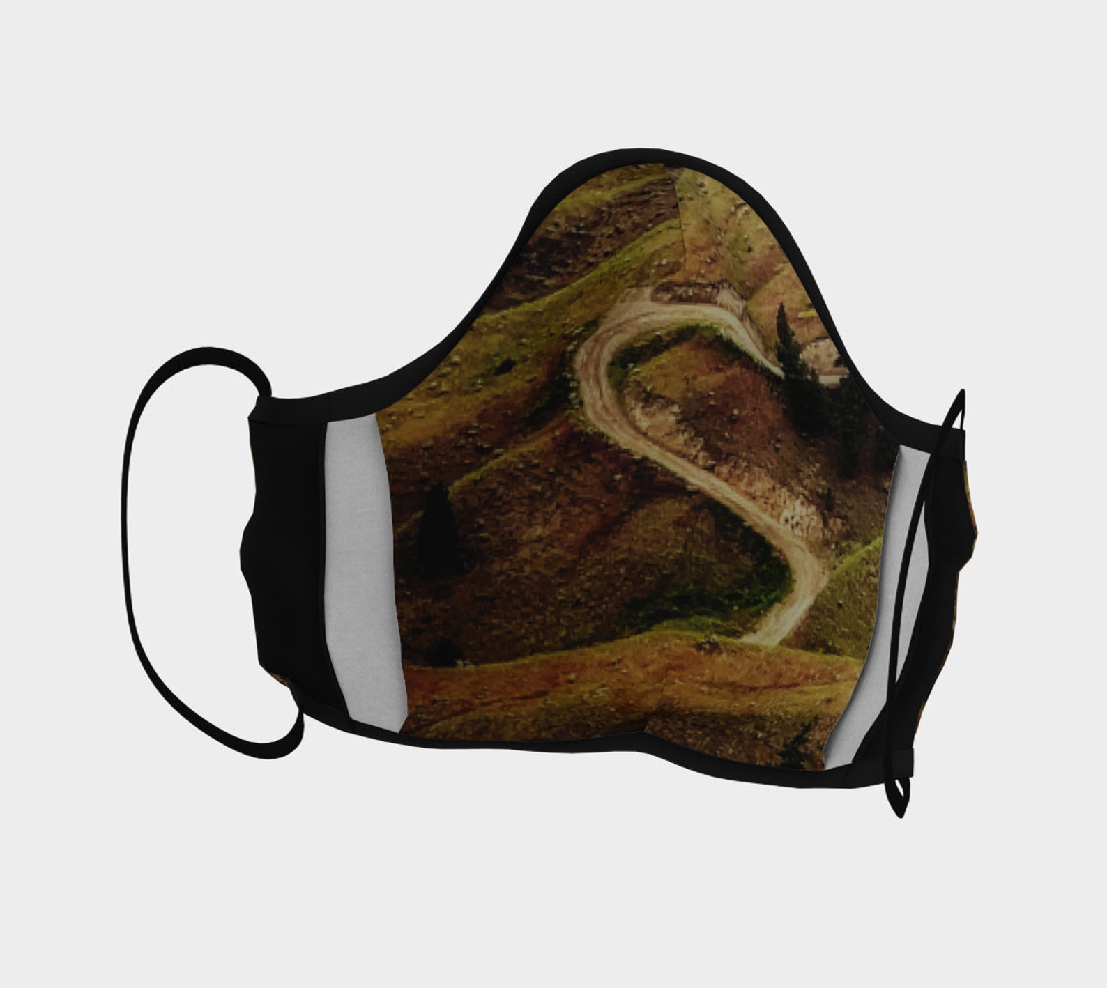 Retro Cowboy Western Face Mask With Filters, Stainless Steel Adjustable ...