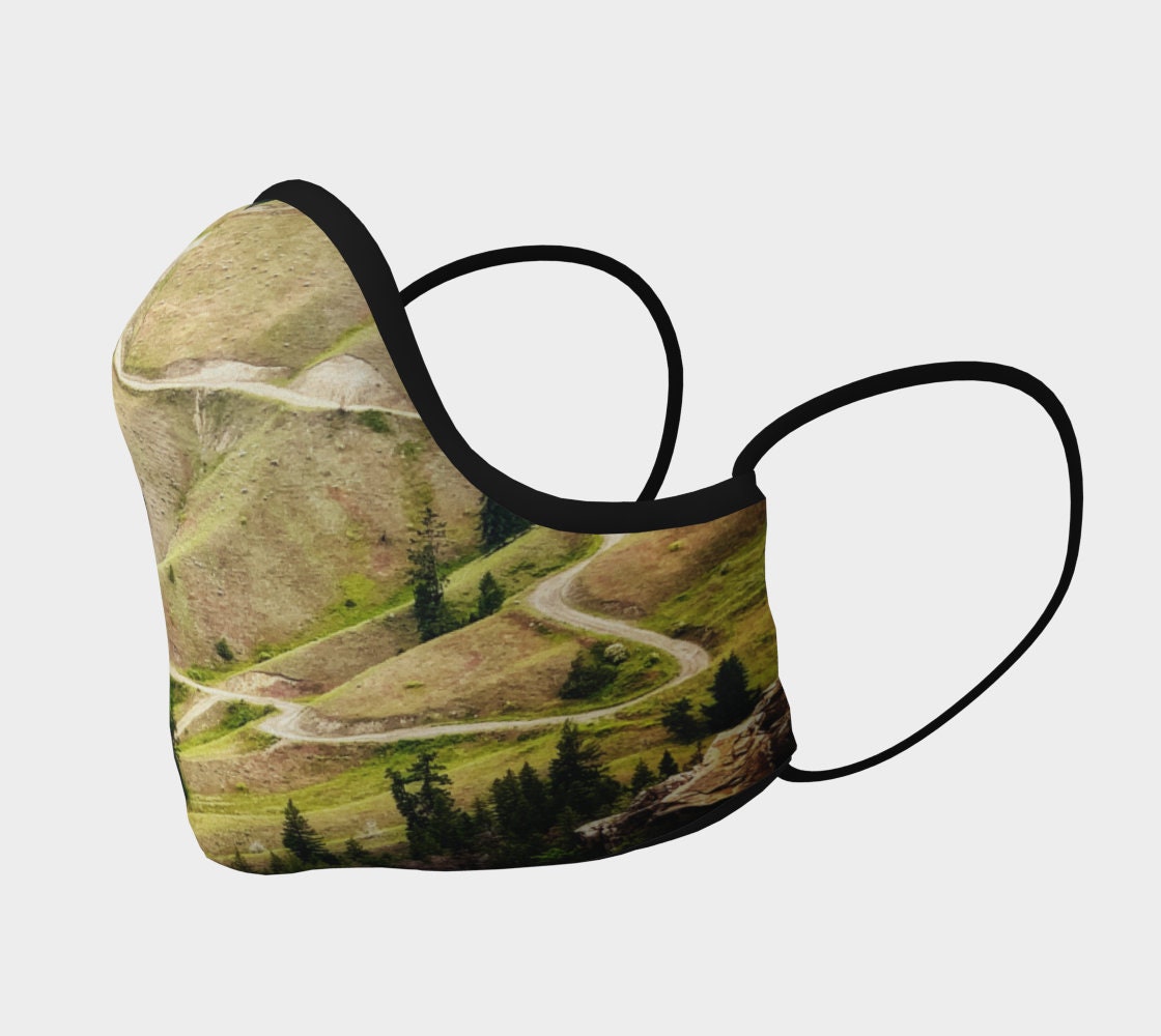 Retro Cowboy Western Face Mask With Filters, Stainless Steel Adjustable ...