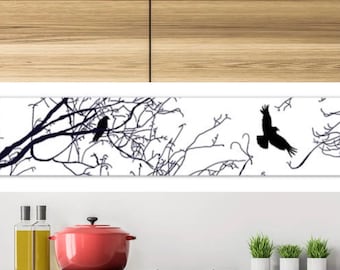 Crow Wallpaper Border - Etsy