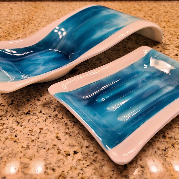 Glass Spoon Rest - Etsy