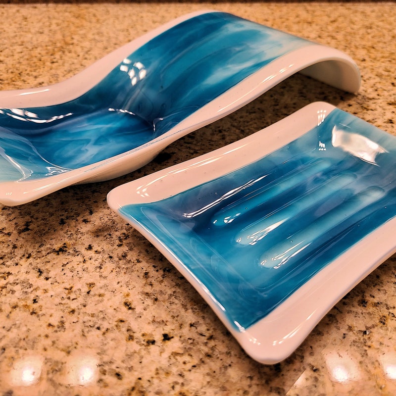 Glass Spoon Rest - Etsy