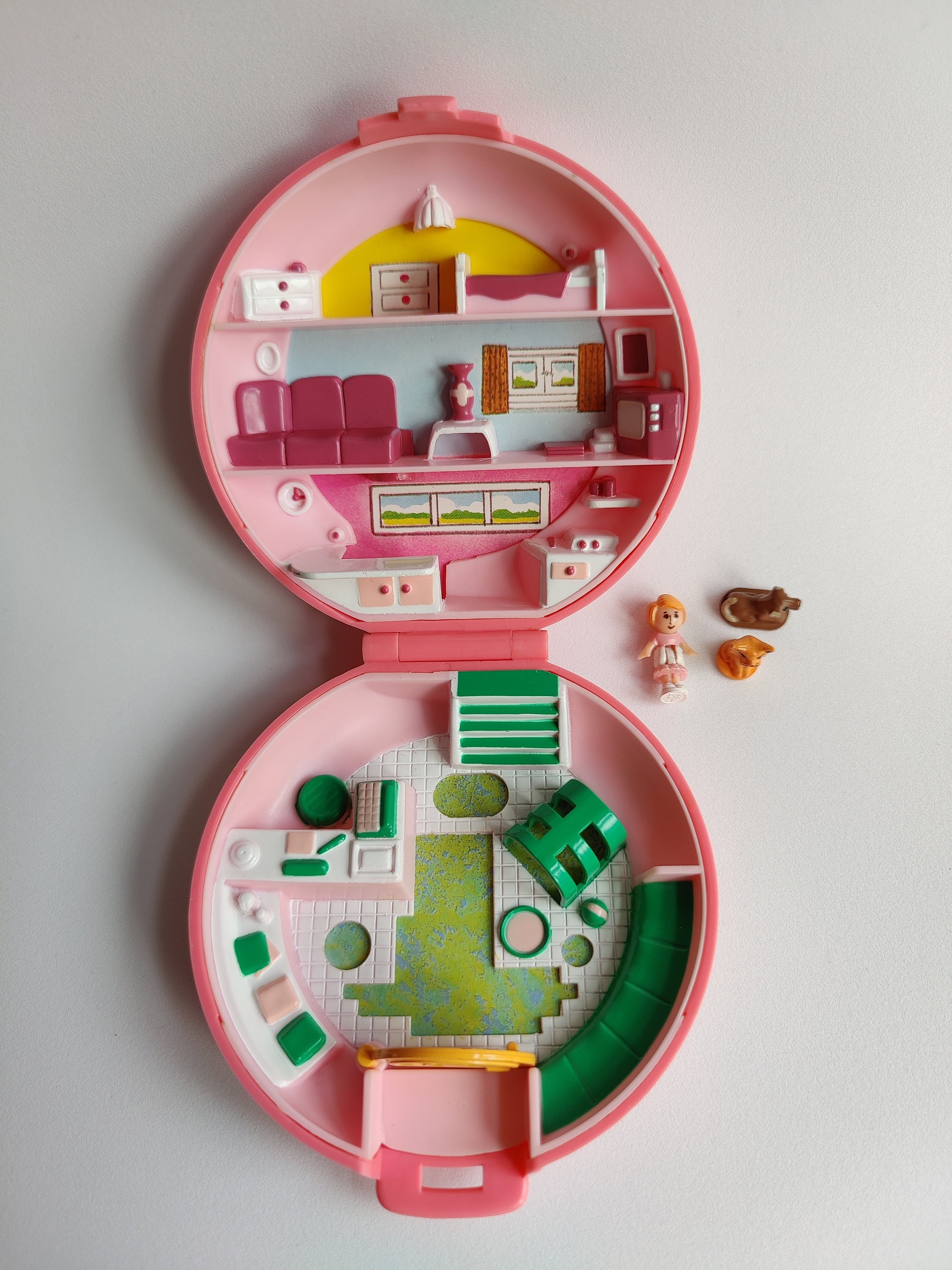 Vintage Polly Pocket Bluebird 1989 | Button's Animal Hospital | 100% ...