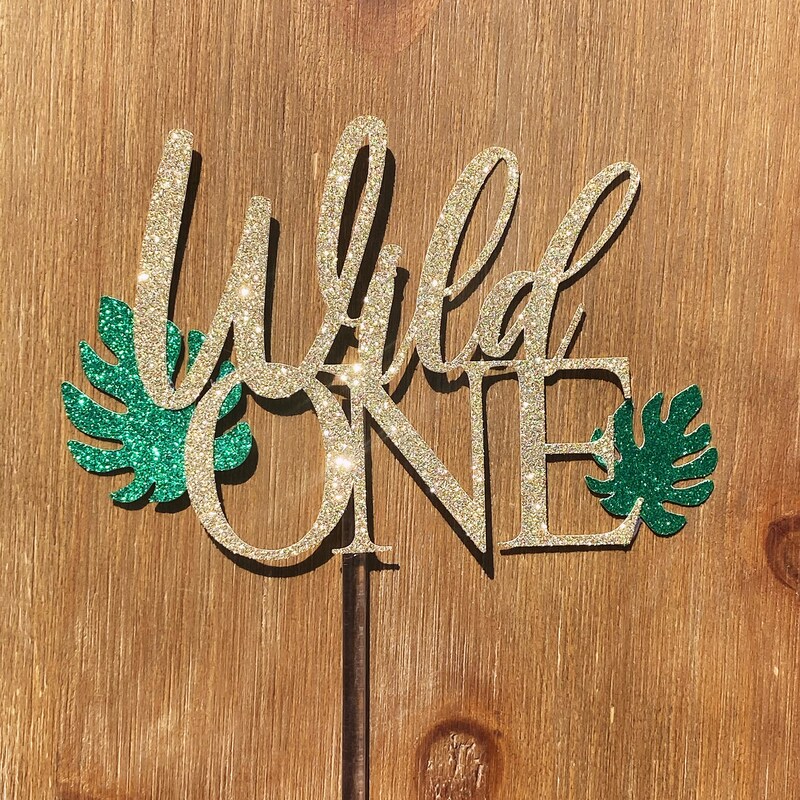 Wild One Cake Topper - Etsy