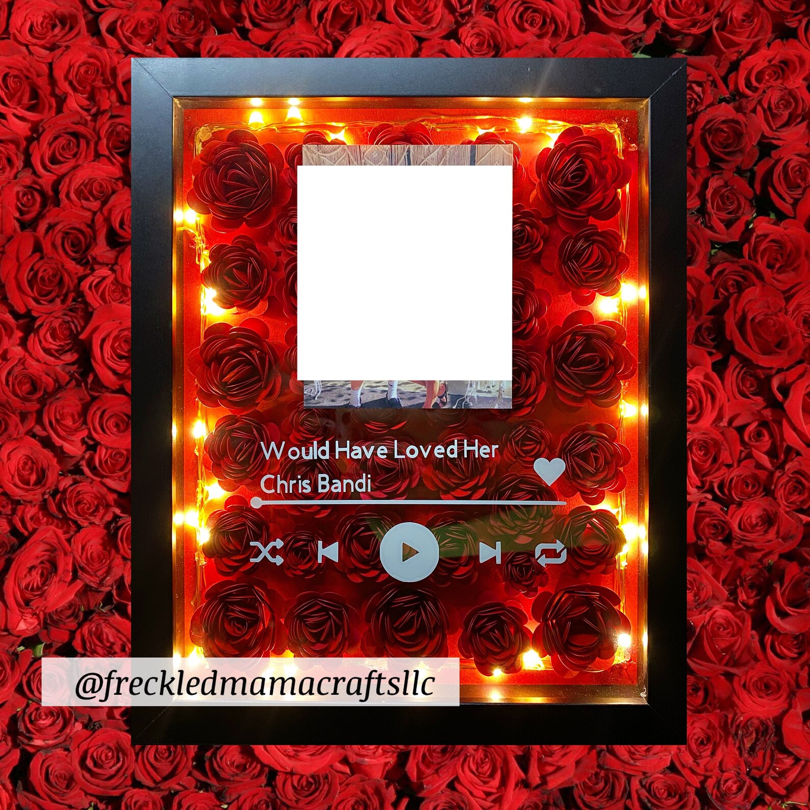 Light-up Shadow Box Personalized Shadow Box With Lights | Etsy