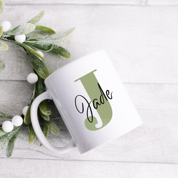 Monogram Mug - Etsy